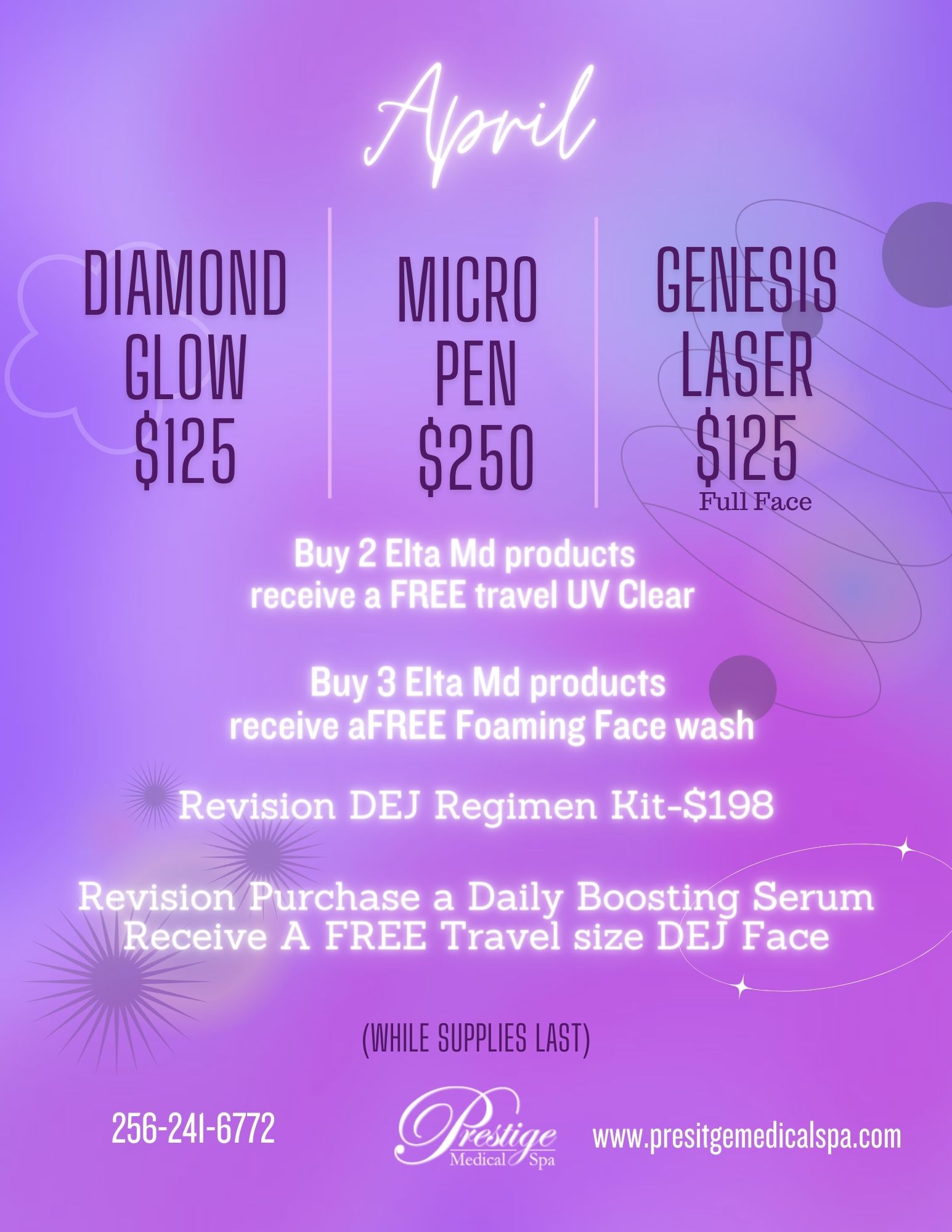 April Special | Prestige Medical Spa